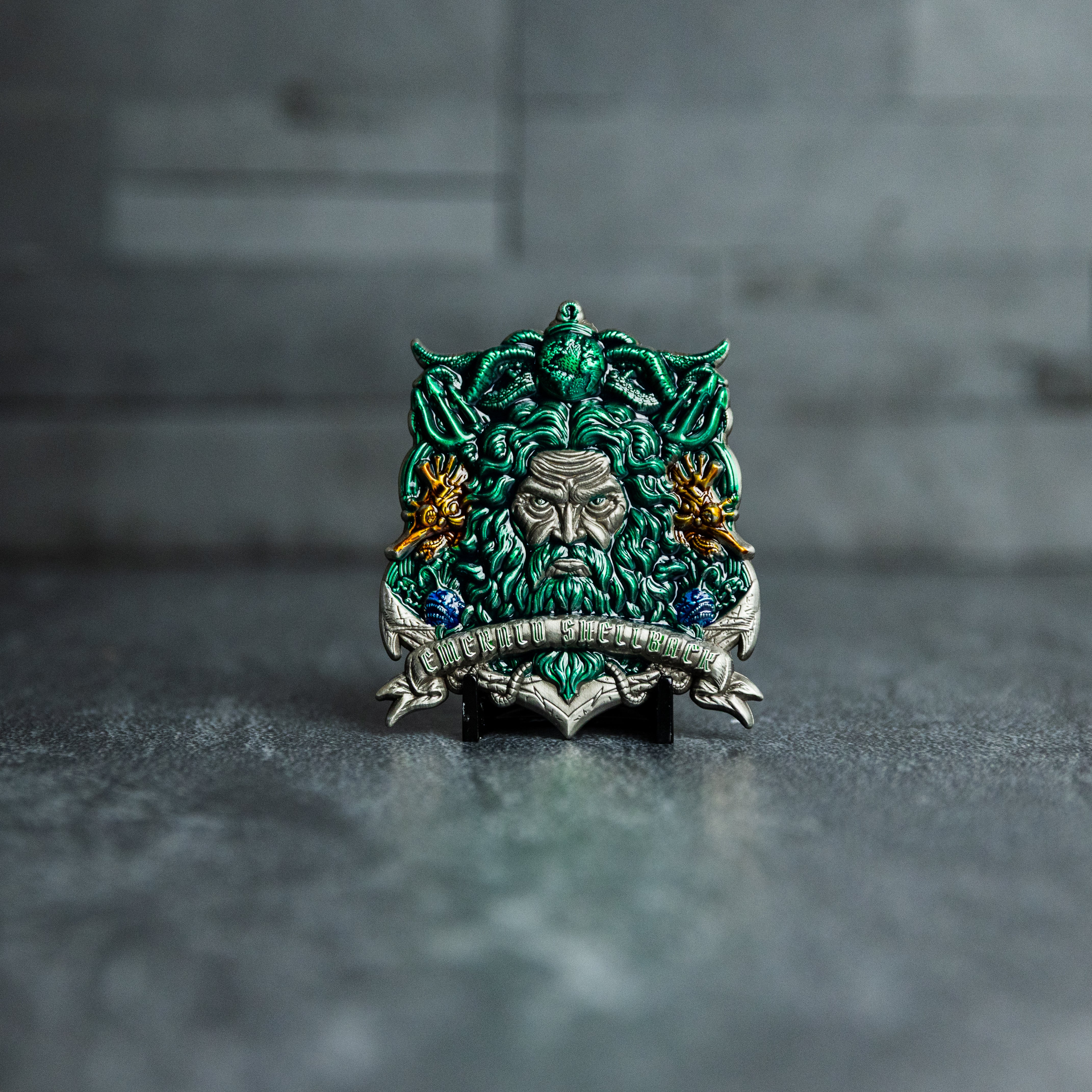 Emerald Neptune - Shellback Series – Sven Smash Designs