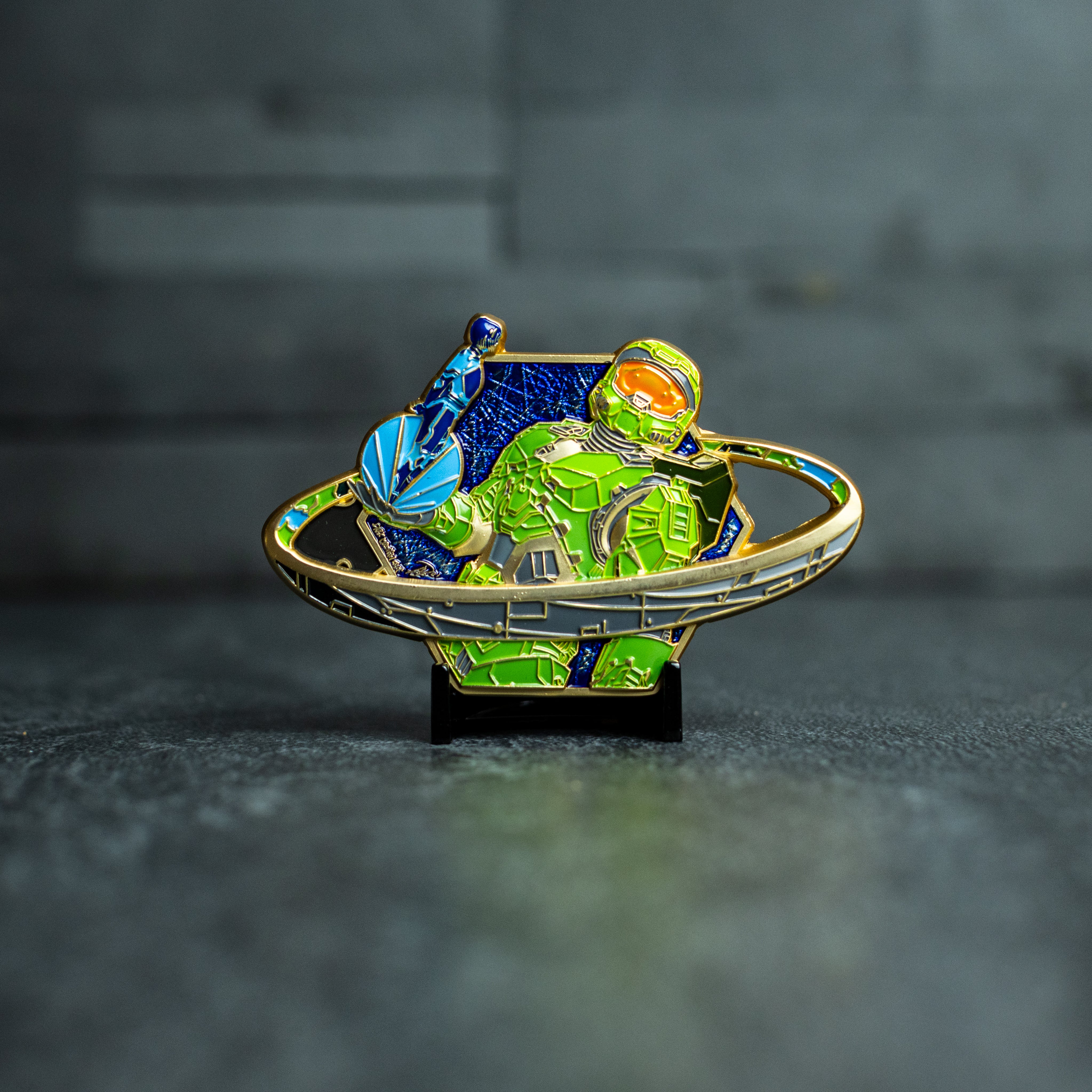 Halo - Combat Evolved Challenge Coin – Sven Smash Designs