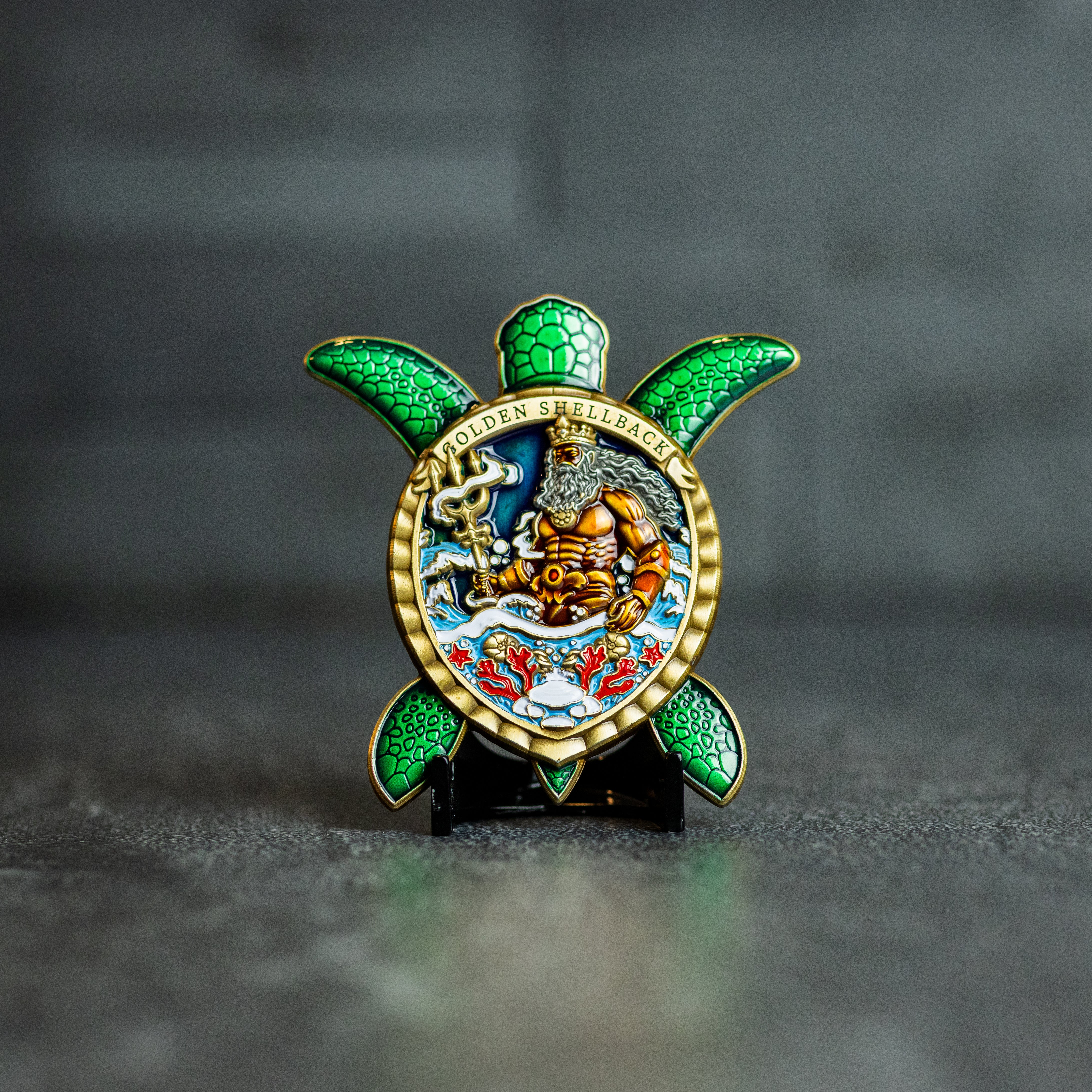 Golden Shellback - Shellback Series – Sven Smash Designs